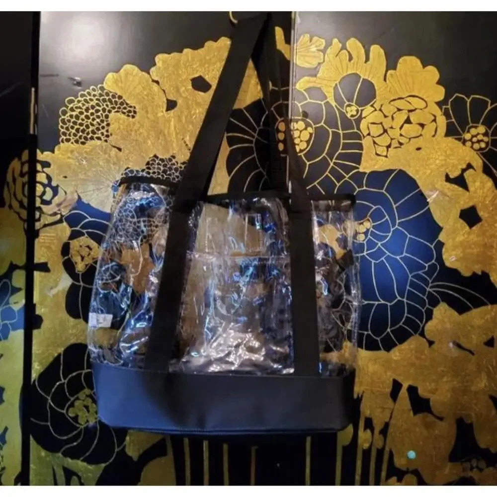 Bags | Encore Clear Tote Bag | Poshmark